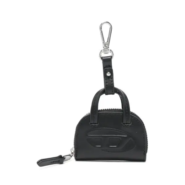 DIESEL® Logo Detail Top Handle Accessory - Black