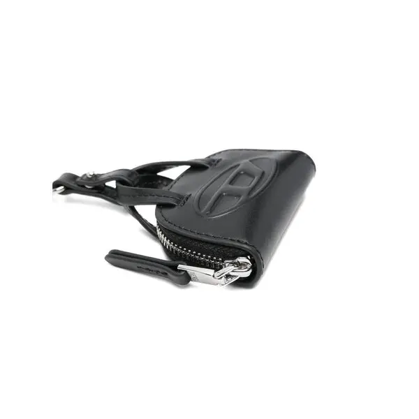 DIESEL® Logo Detail Top Handle Accessory - Black