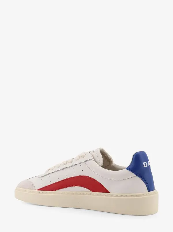 Dsquared2 Rider Leather Low-top Sneakers - Multicolor