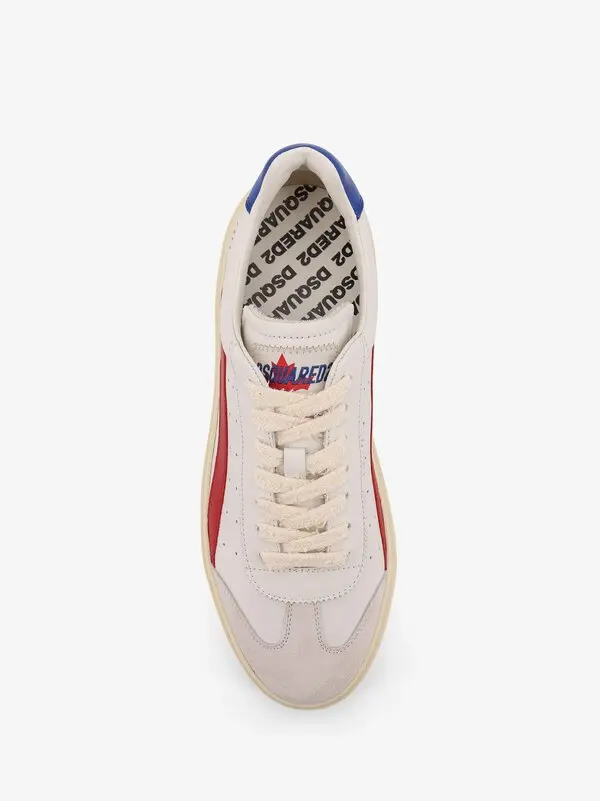 Dsquared2 Rider Leather Low-top Sneakers - Multicolor