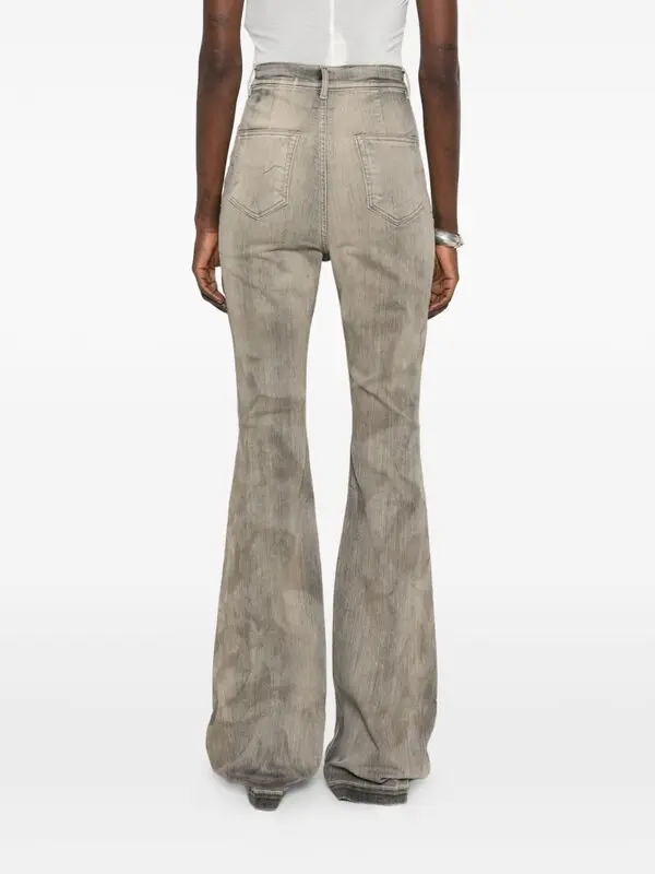 Rick Owens Bootcut Denim Jeans - Multicolor