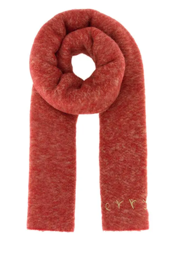 Burberry Two-tone Alpaca Blend Scarf - Multicolor