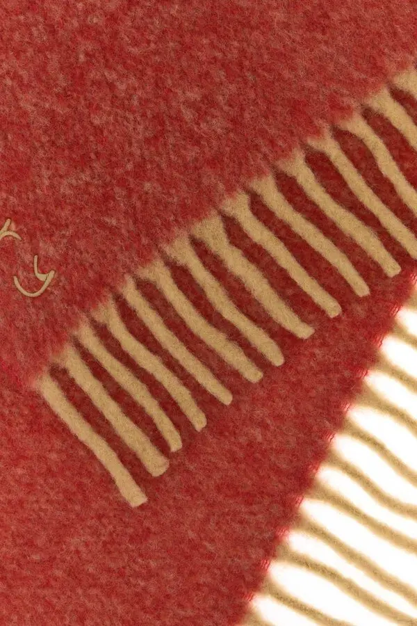 Burberry Two-tone Alpaca Blend Scarf