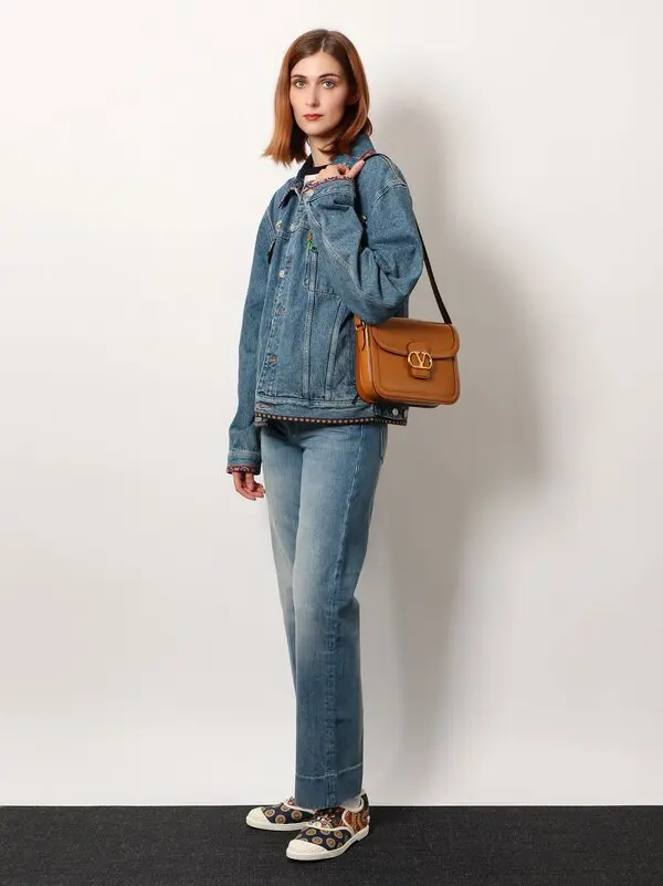 Valentino Garavani 9to5 Leather Shoulder Bag - Multicolor
