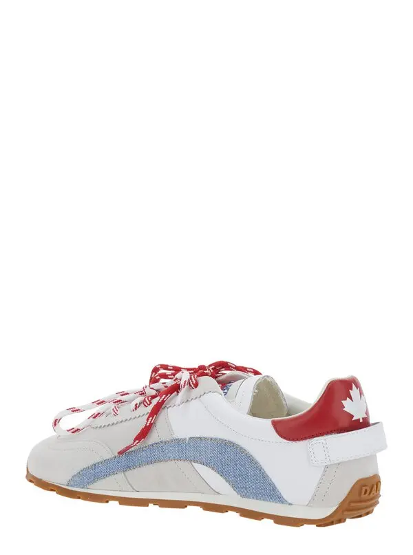 Dsquared2 Low Top Sneakers With Logo Detailing - Multicolor
