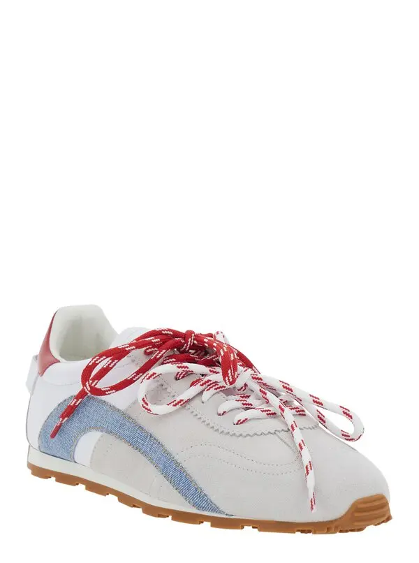 Dsquared2 Low Top Sneakers With Logo Detailing - Multicolor