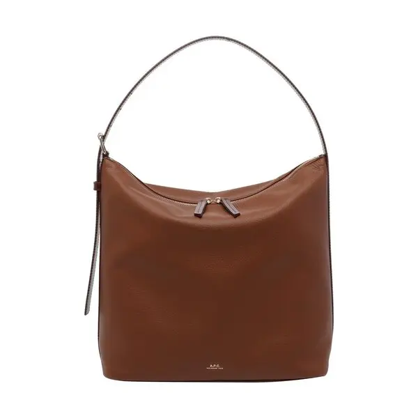 A.p.c. Vera Shoulder Bag - Brown