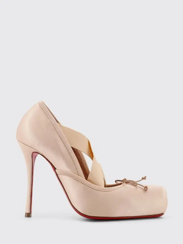 CHRISTIAN LOUBOUTIN Ballet Heeled Pumps - Pink