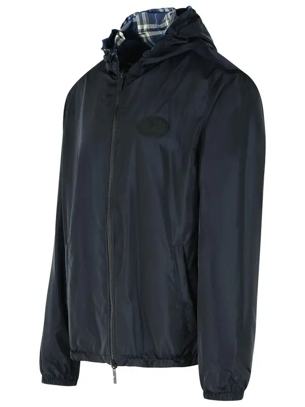 Burberry Dark Polyester Reversible Jacket