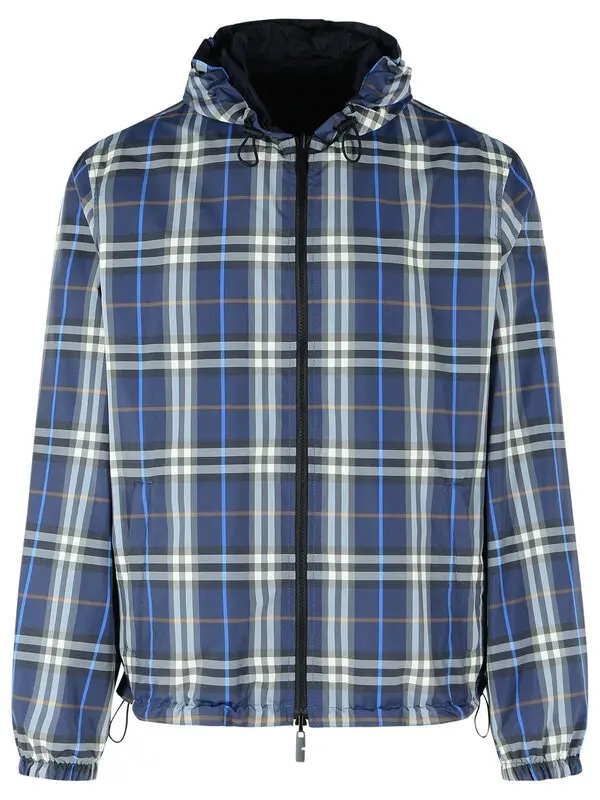 Burberry Dark Polyester Reversible Jacket