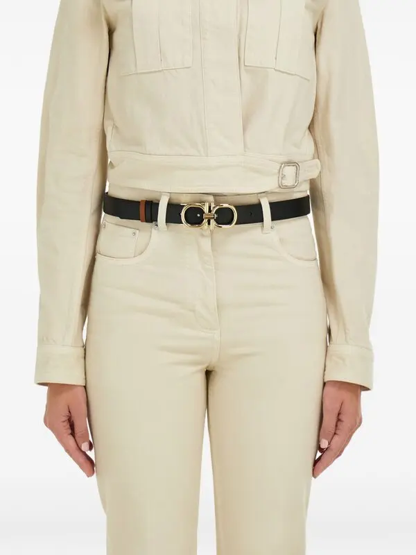 FERRAGAMO Gancini Leather Belt