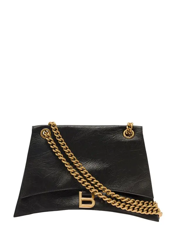Balenciaga Crus Medium Shoulder Bag - Black