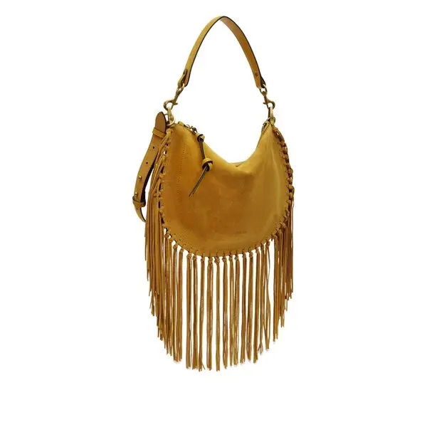 Isabel Marant Étoile Suede Fringe Shoulder Bag