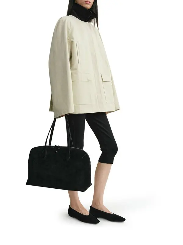 TOTEME Oversized Country Jacket With Corduroy Collar - Multicolor
