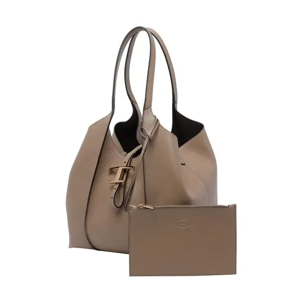 TOD'S Small T Timeless Shopping Bag