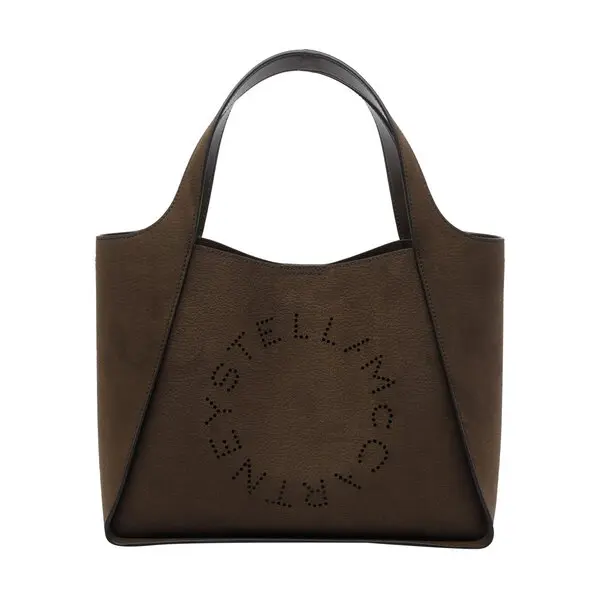 Stella McCartney Suede Stella Logo Tote Bag - Multicolor