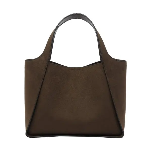 Stella McCartney Suede Stella Logo Tote Bag - Multicolor