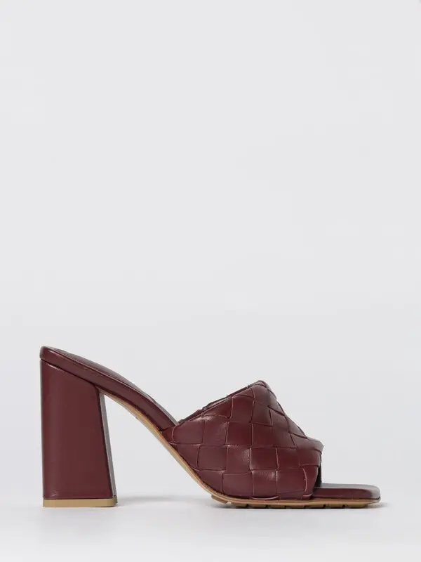 Bottega Veneta Heeled Mules - Red