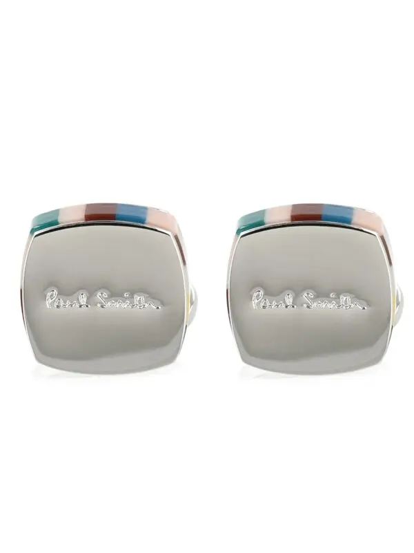 Paul Smith Cufflinks With Logo - Multicolor