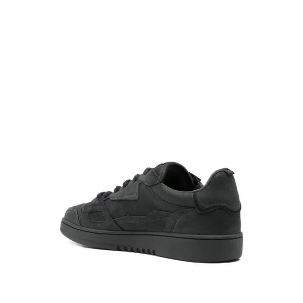Axel Arigato Calf Leather Lace-up Low-top Sneakers - Black