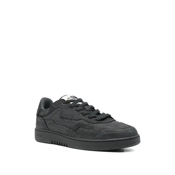 Axel Arigato Calf Leather Lace-up Low-top Sneakers - Black