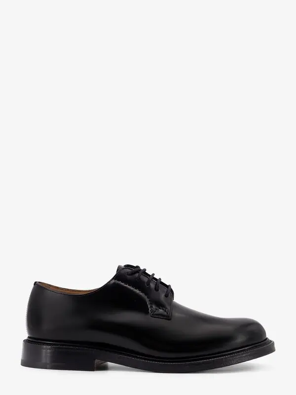 Church's Shannon Leather Lace-up Shoes - Black