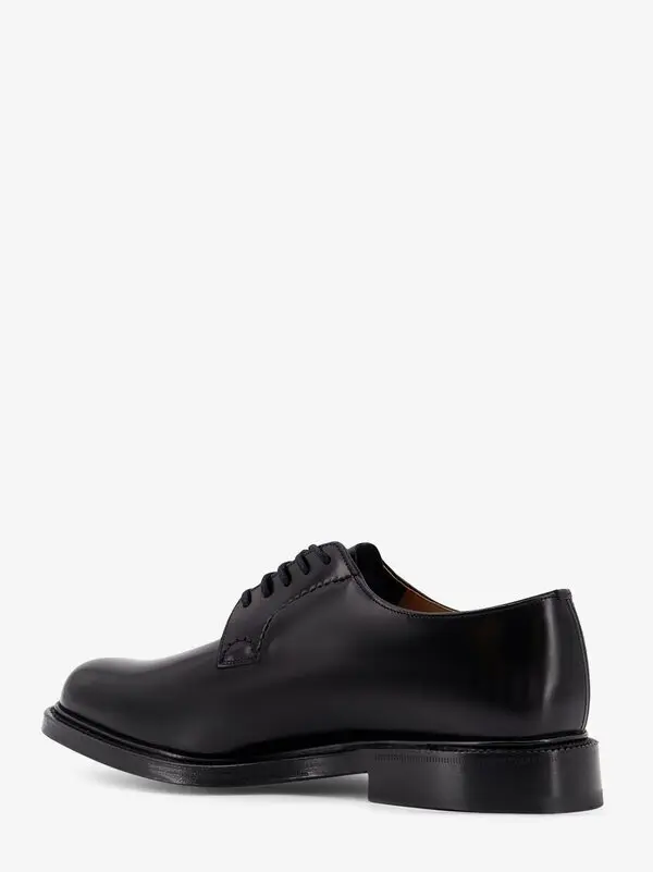 Church's Shannon Leather Lace-up Shoes - Black