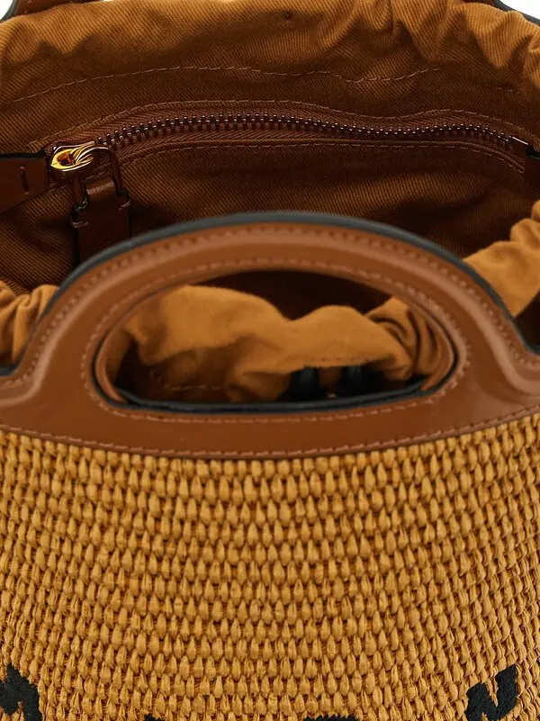 Marni Tropicalia' Bucket Bag - Brown