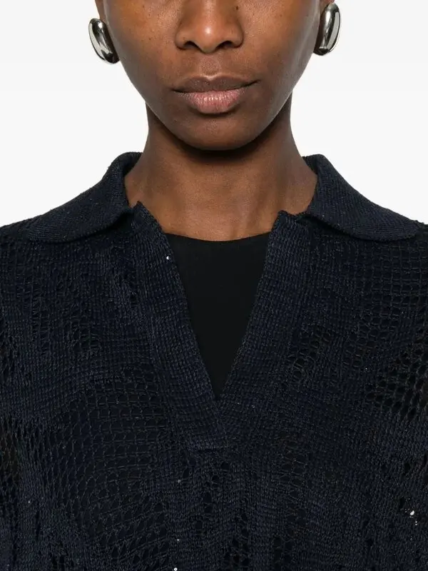 Brunello Cucinelli Linen/flax Polo Shirt
