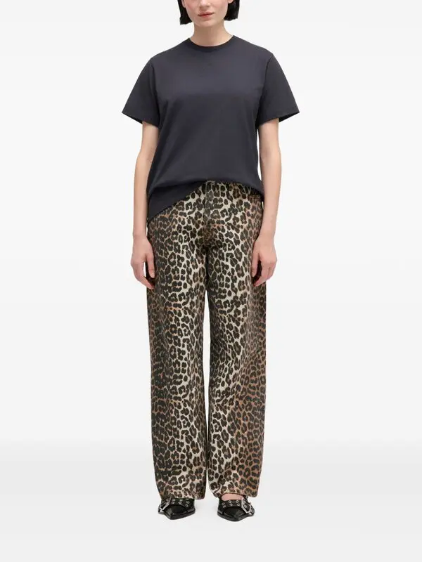 GANNI Organic Cotton Denim Jeans
