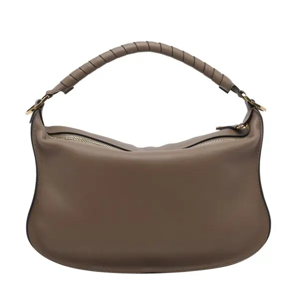 Chloé Small Marcie Shoulder Bag - Brown