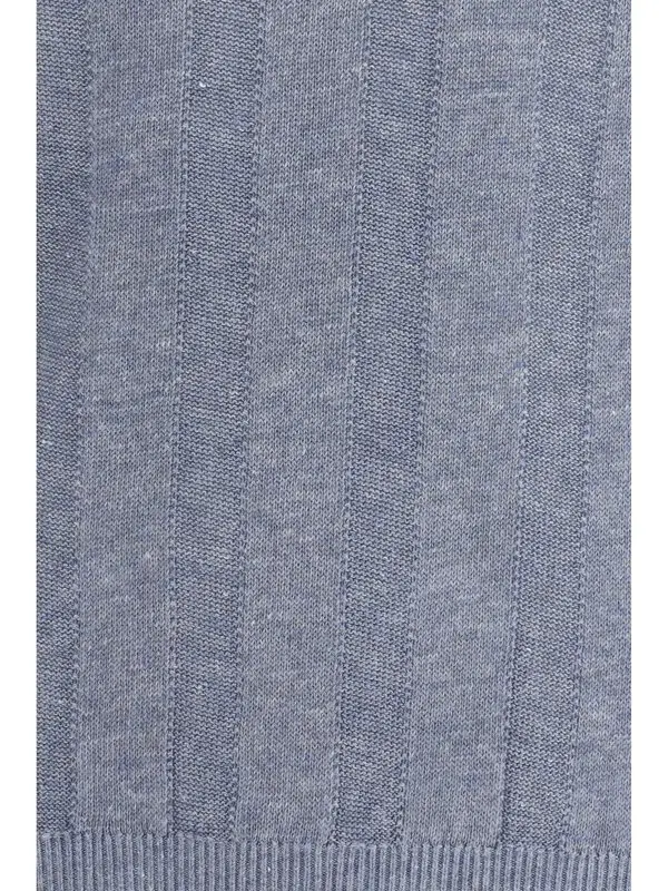 Brunello Cucinelli Short Sleeve Knitted Top