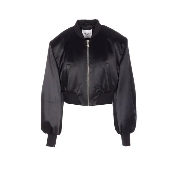 Attico Bomber Jacket - Black