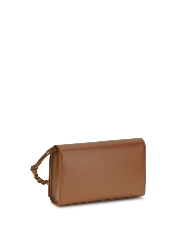 JIL SANDER Tangle Wallet With Shoulder Strap