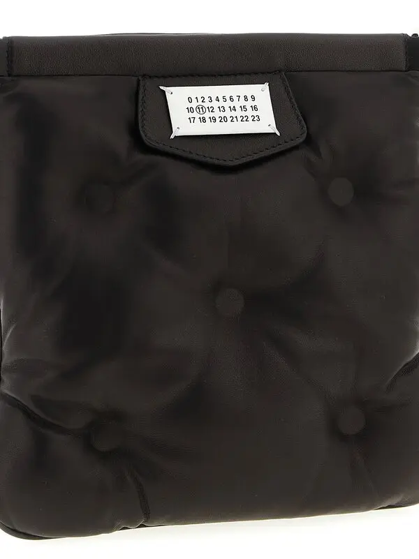 MAISON MARGIELA Glam Slam Flat Pocket Crossbody Bag - Black