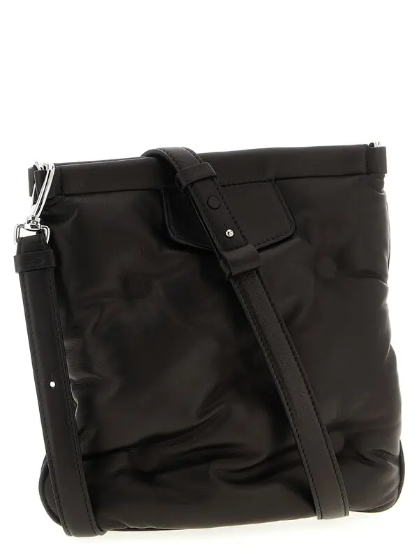 MAISON MARGIELA Glam Slam Flat Pocket Crossbody Bag - Black