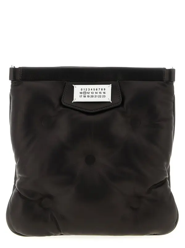 MAISON MARGIELA Glam Slam Flat Pocket Crossbody Bag - Black
