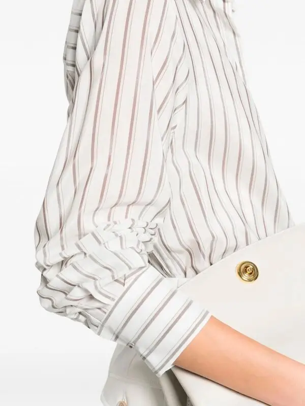 Peserico Striped Cotton Shirt