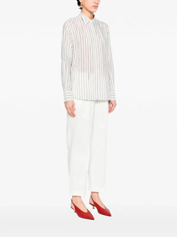 Peserico Striped Cotton Shirt