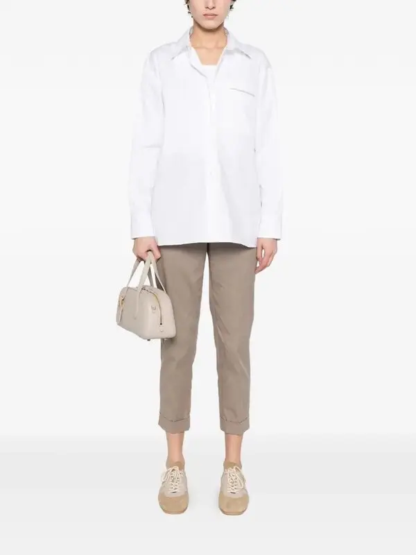 Peserico Cotton Shirt Made In Italy - Multicolor
