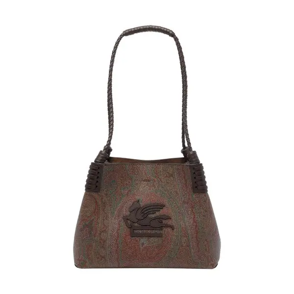 Etro Small Libra Arnica Shopping Bag - Brown