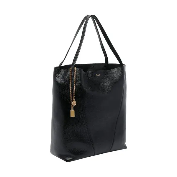 Chloé Spin Tote Bag - Black