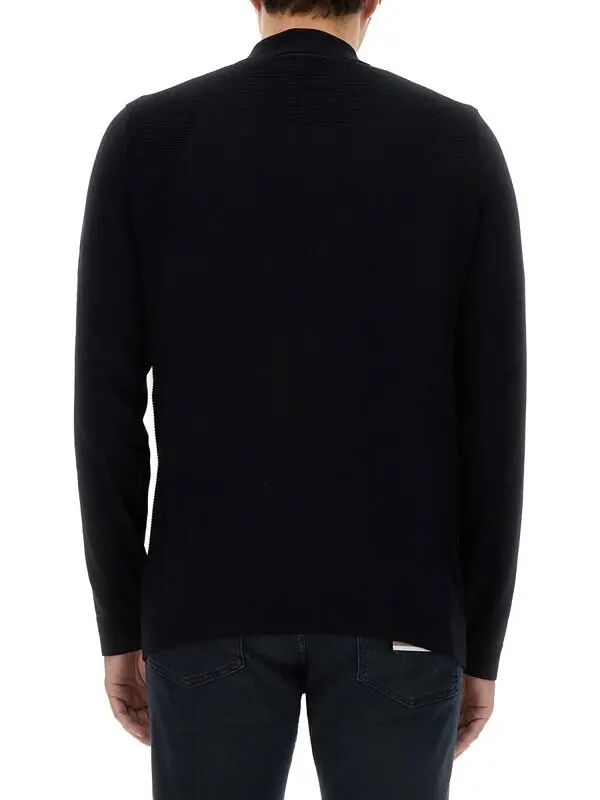 BOSS Sweatshirt With Logo And Zip-up Front