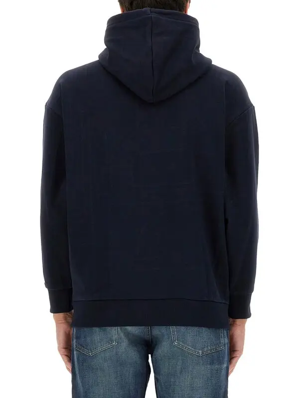 BOSS Sweatshirt With Logo And Zip-up Front
