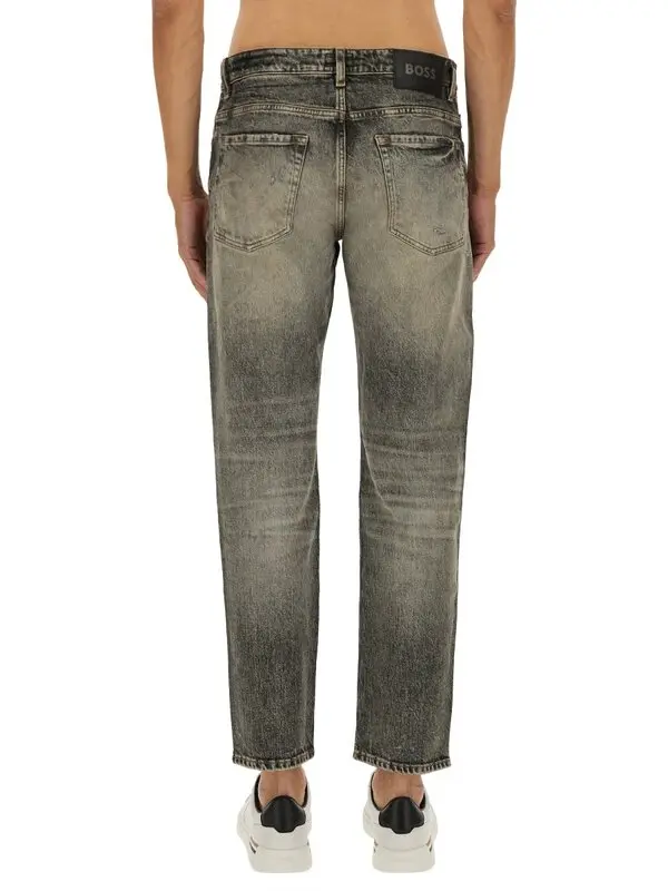BOSS Jeans In Denim - Gray