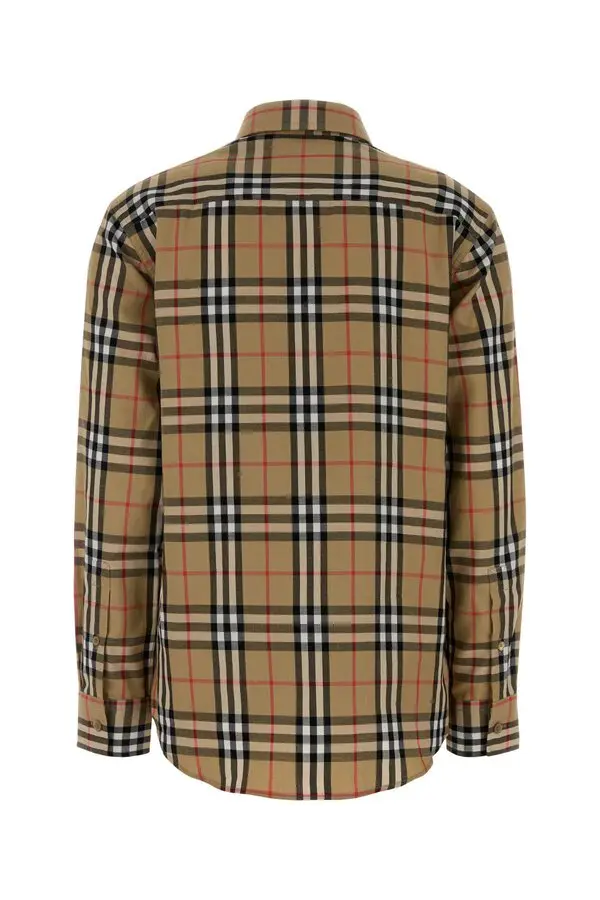 Burberry Embroidered Cotton Shirt