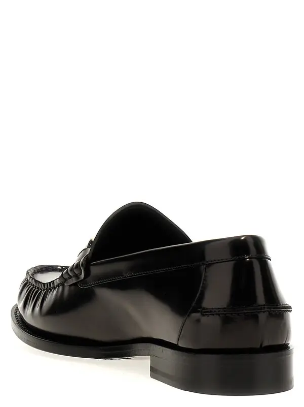Versace Medusa '95 Leather Loafers - Black