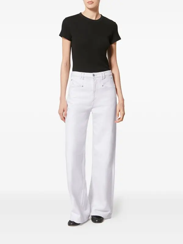 Isabel Marant Étoile Lemony Wide Leg Jeans - Multicolor