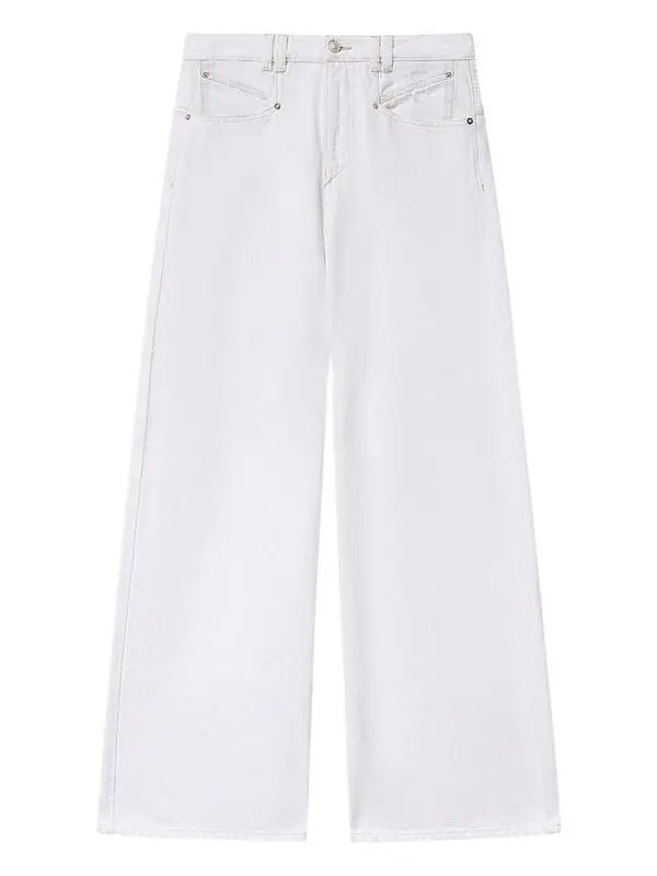 Isabel Marant Étoile Lemony Wide Leg Jeans - Multicolor