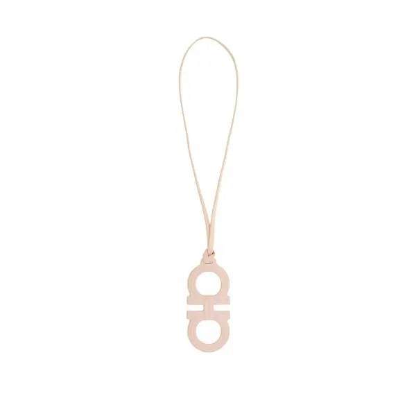FERRAGAMO Gancini Bag Charm - Pink